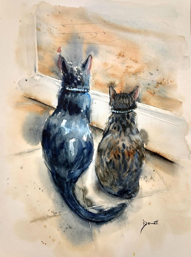 Staying In | Kerry Bennett - Artist
